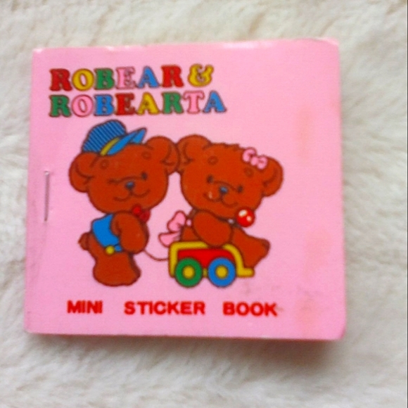 Sanrio | Accessories | Rare 98s Sanrio Robear Robearta Mini Sticker ...